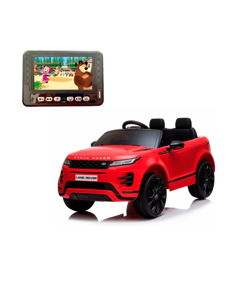 Red Electric Children Range Rover Car - Loobek